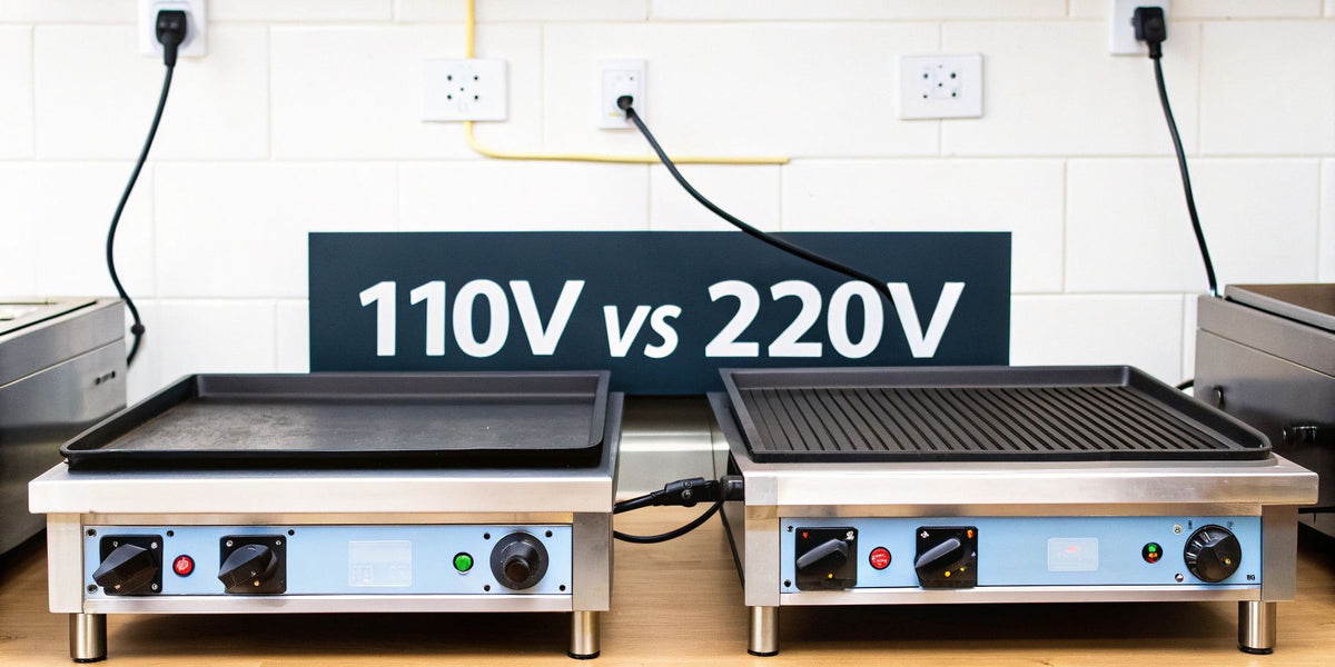 110 Volt Vs 220 Volt Commercial Griddles The Definitive Guide ...