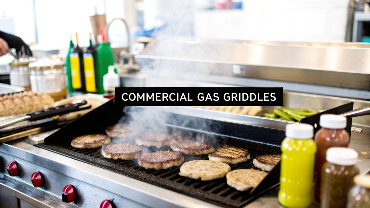 A Practical Guide to Commercial Gas Griddles — Griddles.com