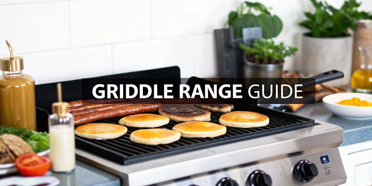 Your Complete Guide to a Commercial Kitchen Range with Griddle ...